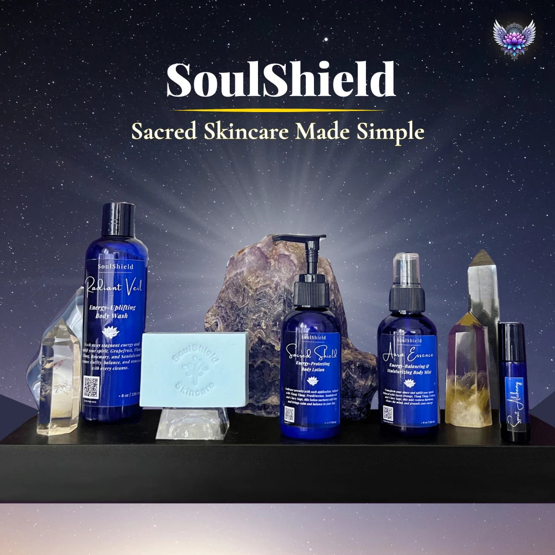 SoulShield Skincare for Energy Protection & Balance | Echoes of Divinity